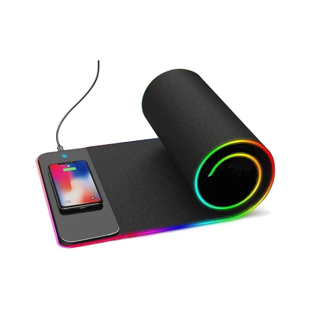 MousePad Gamer RGB With Wireless Charger - Simple Tech Nicaragua